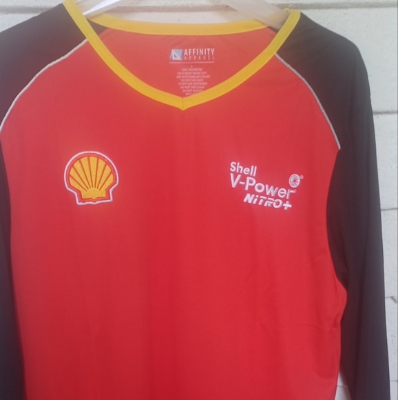 affinity | Shirts | New Affinity Apparel Racing Jersey Mens L Red Shell ...